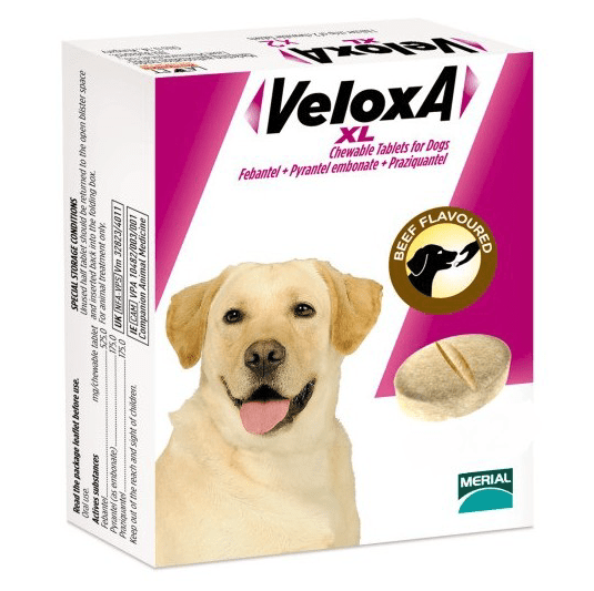 Veloxa Xl Chewable Worming Tablets | The PharmPet Co
