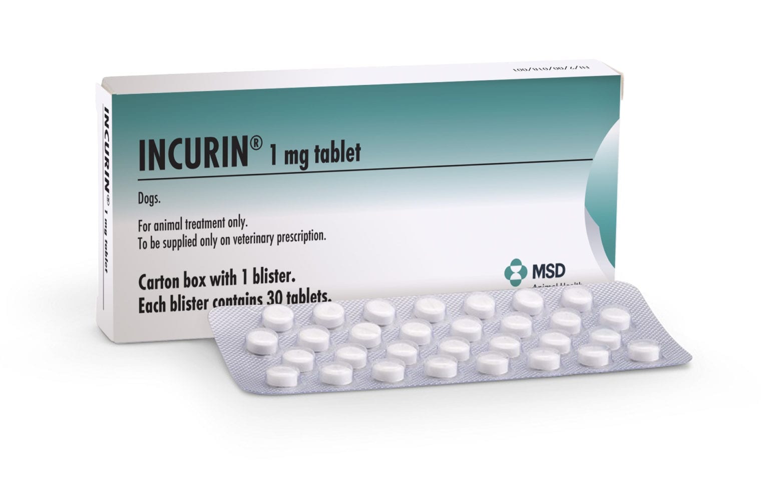 Incurin 1mg Tablets for Dogs | The PharmPet Co