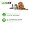Droncit® Tablets for Cats and Dogs - Tapeworm Treatment