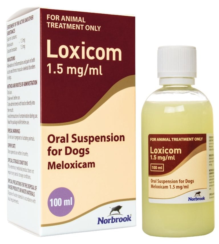 Loxicom Oral Suspension for Dogs 1.5 mg/ml - Buy Online