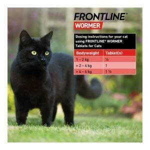 Frontline Wormer Tablets for Cats - Pack of 2 | The PharmPet Co