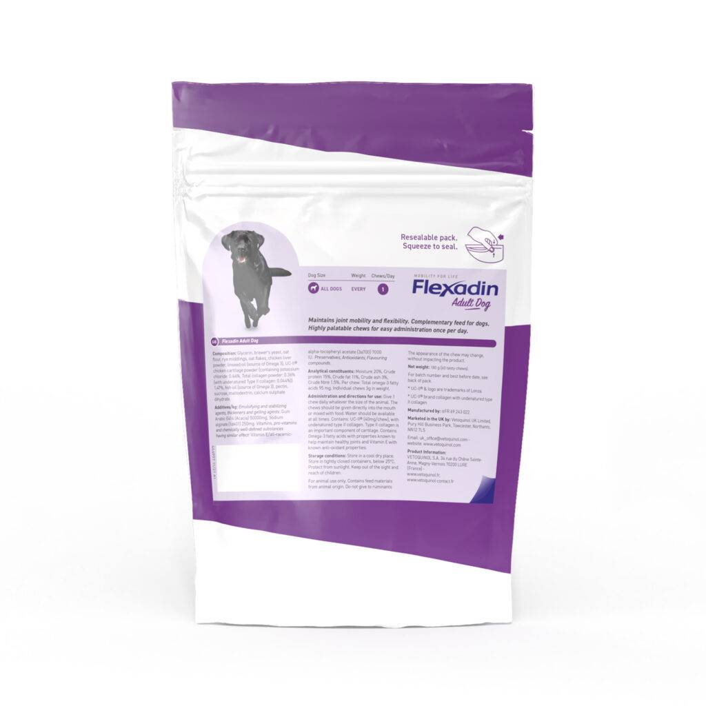 Flexadin UC-II Joint Care for Dogs | The PharmPet Co